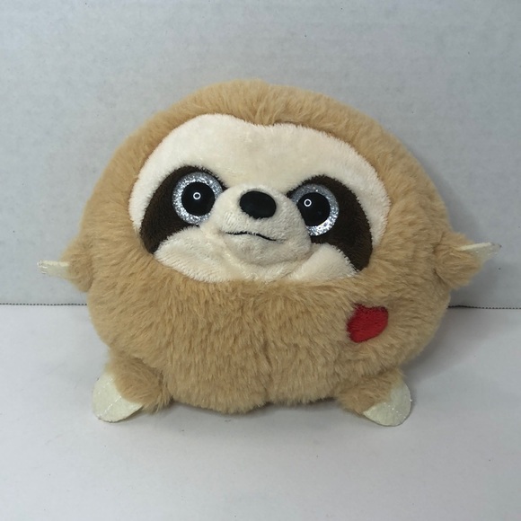 Toys | Dan Dee Roly Poly 7 Sloth With Red Heart | Poshmark